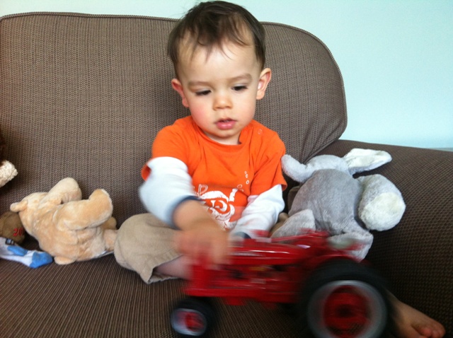 A Boy and his Tractor (Pictures and Video) | Nyan Thomas L's Blog